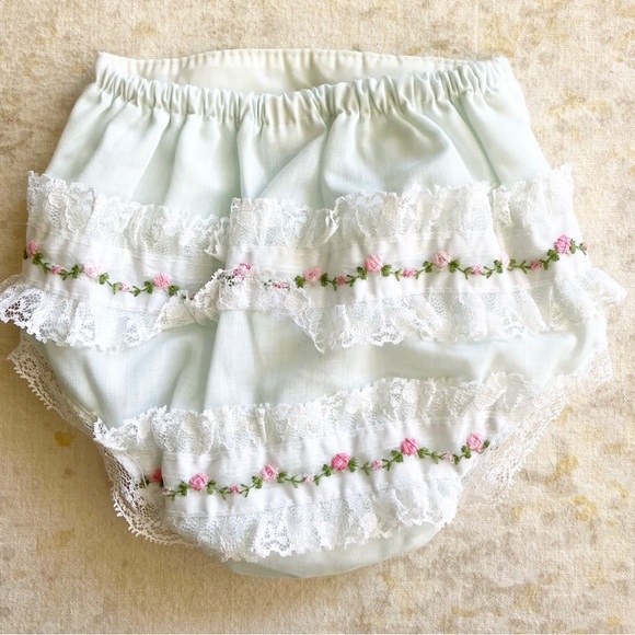 Alexis | Accessories | Vintage Alexis 3 Mos Diaper Cover Light Blue ...